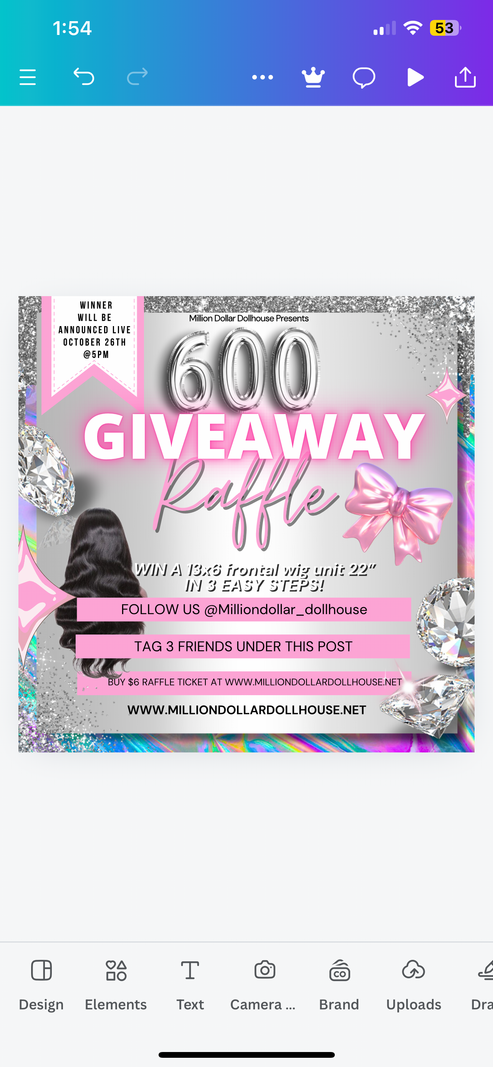 Raffle Ticket – My Store